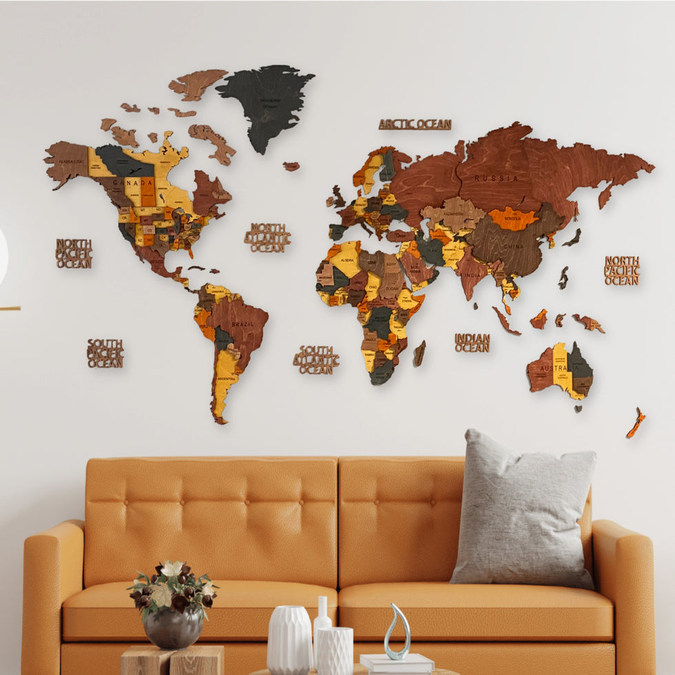 Wooden World Maps , Wooden Maps, Custom wood maps – MapofxGlobal
