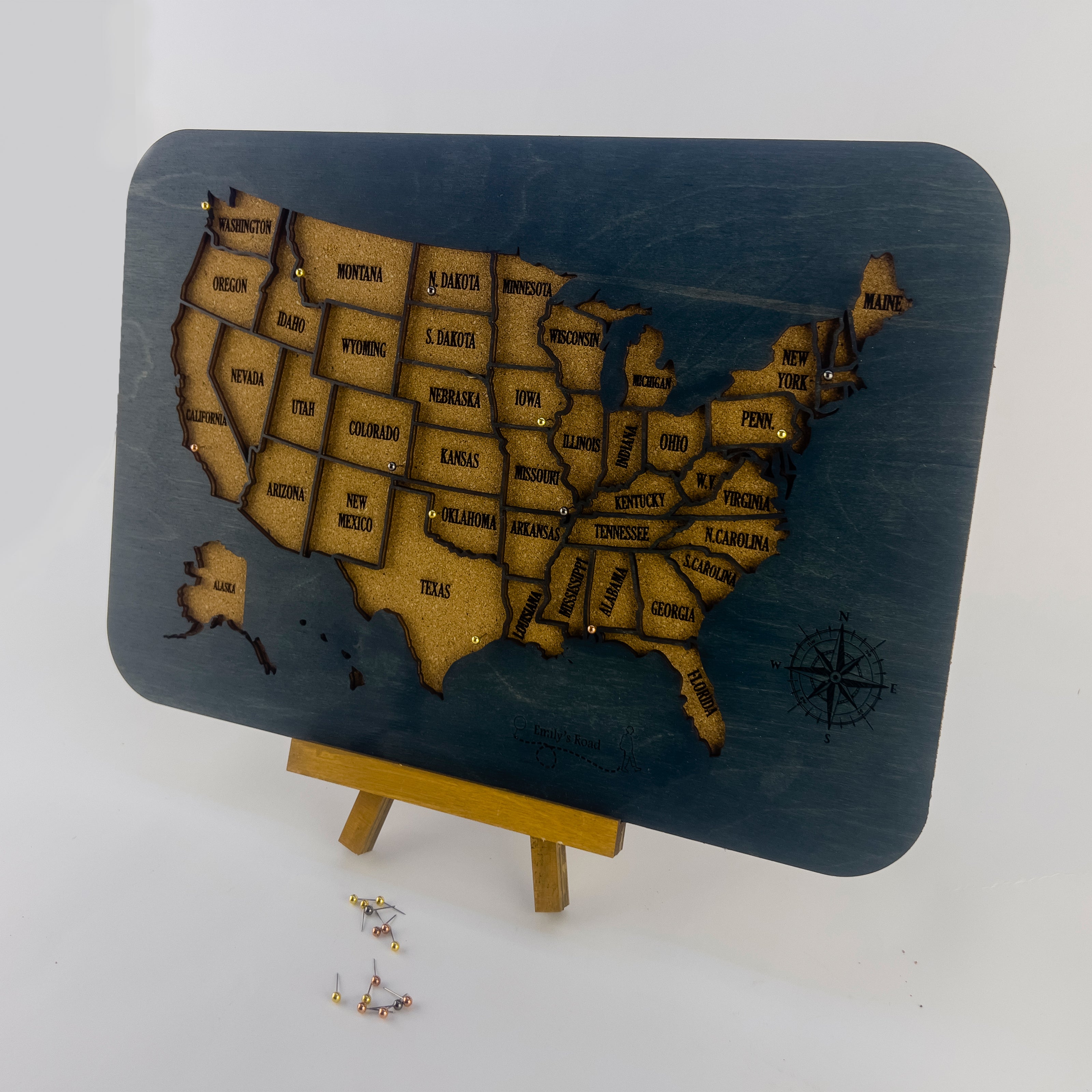 Desktop Wooden Maps | MapofX – MapofxGlobal